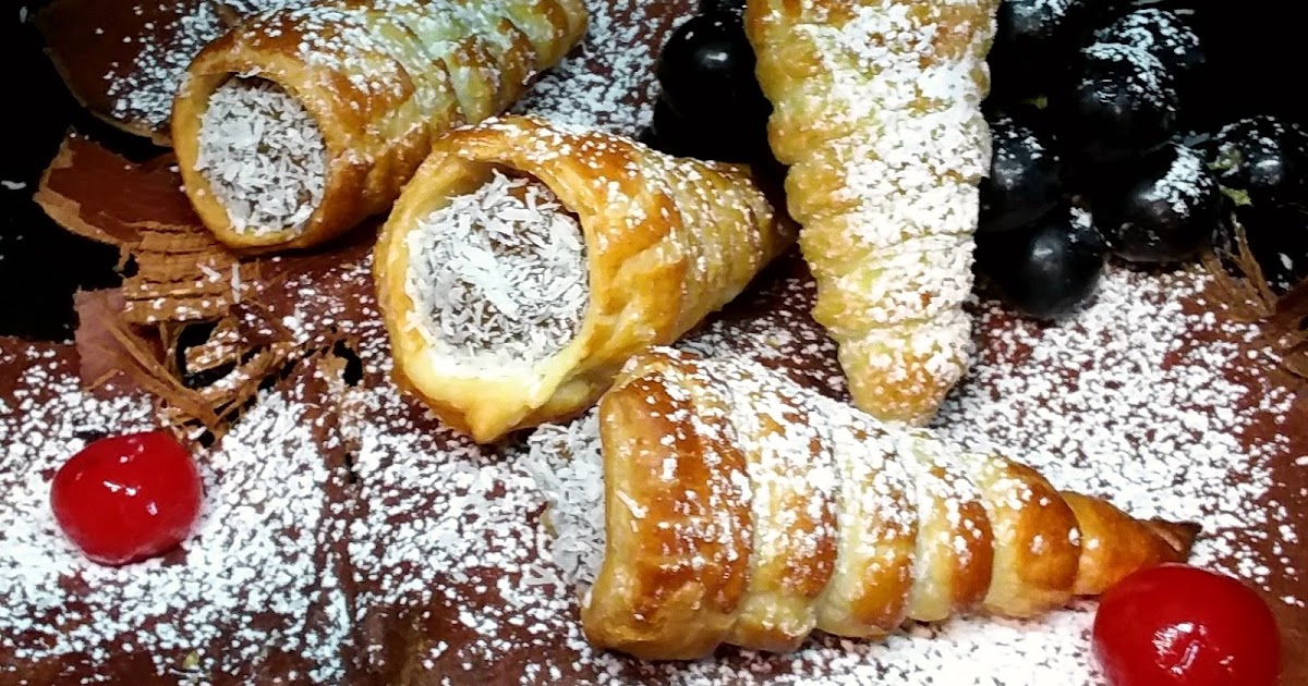 Recetas fáciles "Cocina hoy con Cecilia": Cañoncitos rellenos de dulce ...