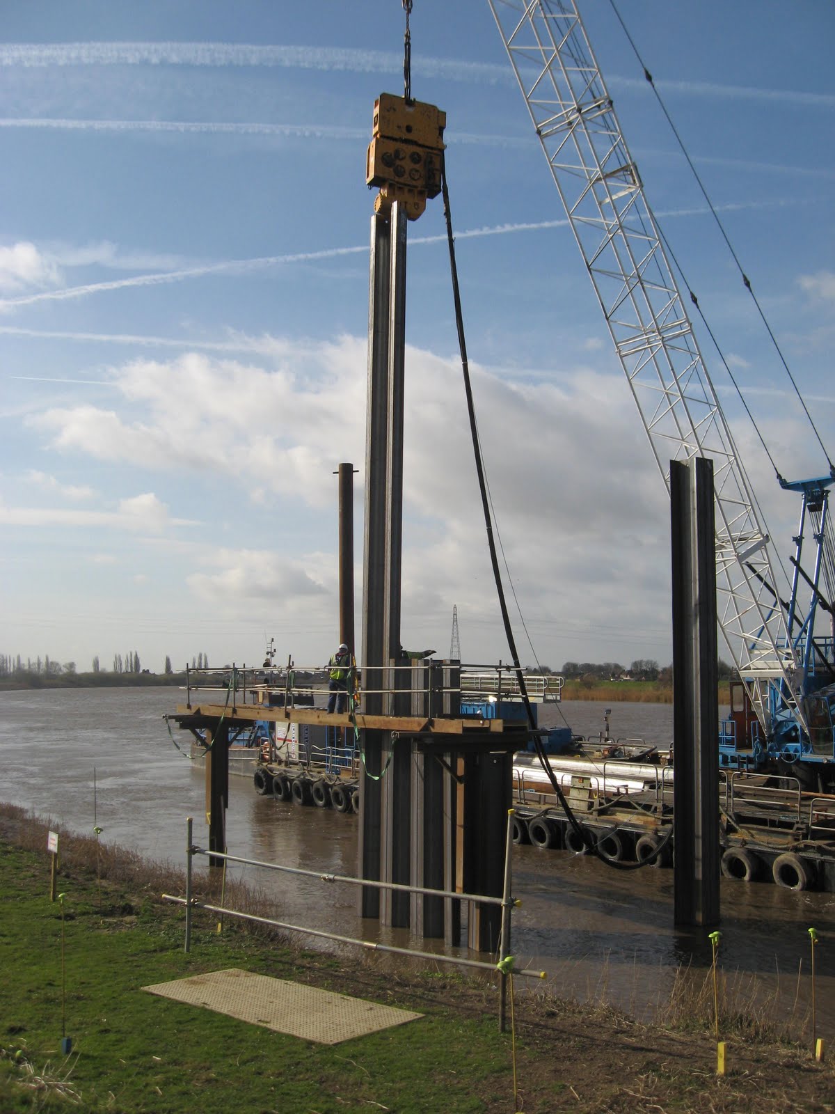 Teignmouth Maritime Services News: Burringham Bank Stabilisation