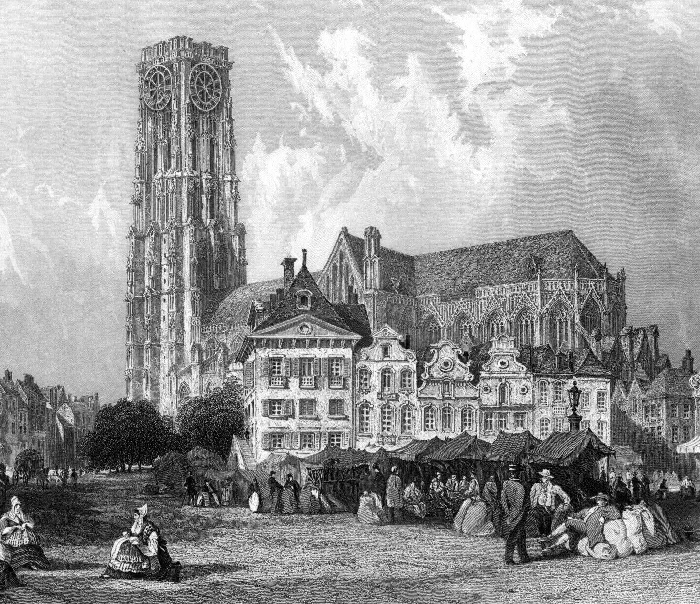 La Belgique des Quatre Vents: TRADITIONS La cathédrale Saint-Rombaut à ...