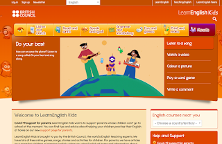 LEARNING AT HOME. APRENDIENDO EN CASA : BRITISH COUNCIL LEARN ENGLISH ...