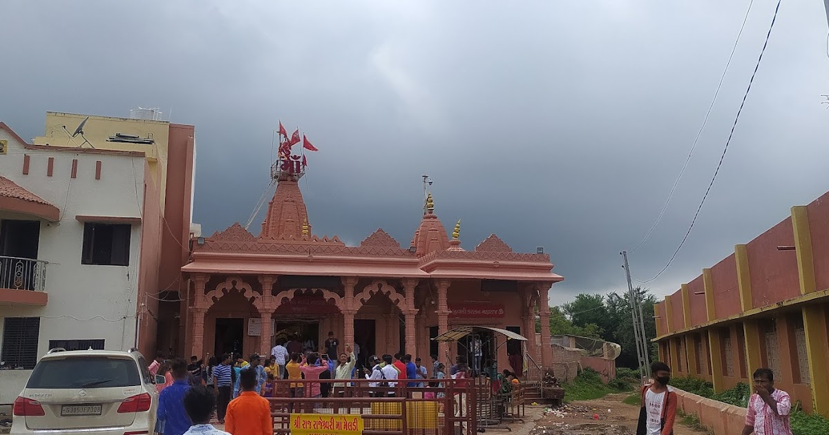 Rajrajeshwari Meldi Ma Temple in Malataj Anand Gujarat India