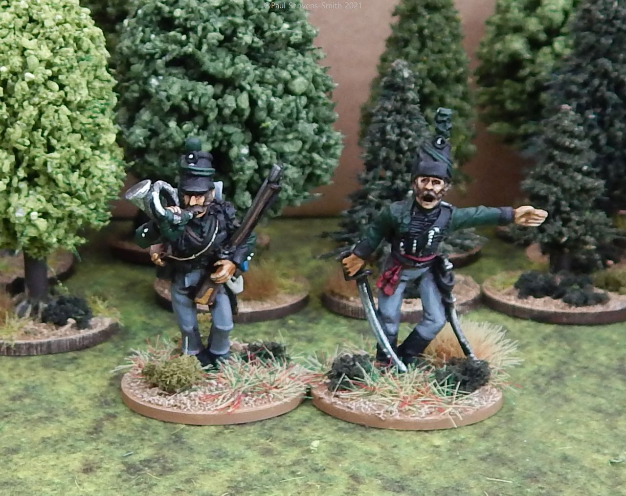 Scrivsland: More 2nd Battalion, KGL Light Infantry