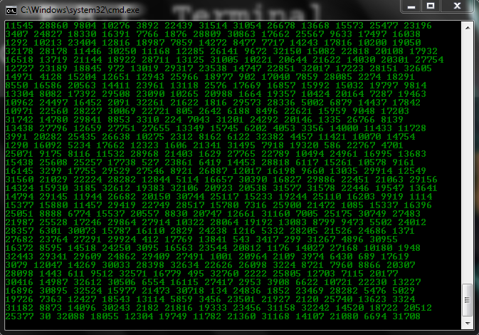Falling Matrix on your pc