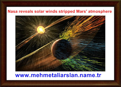 Nasa reveals solar winds stripped Mars' atmosphere - TIMES