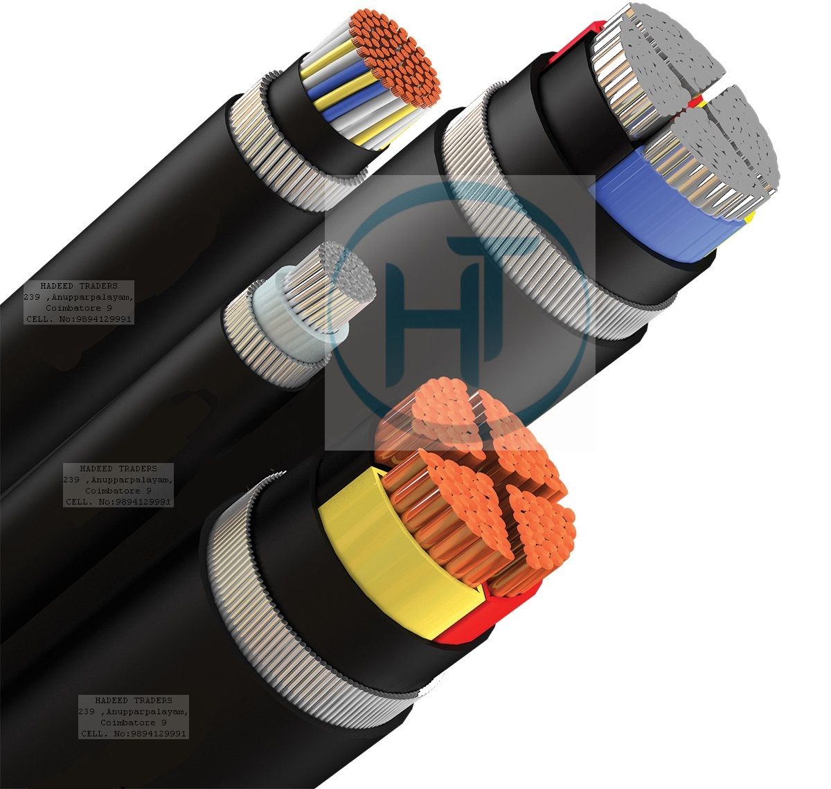 UG Armoured control cable