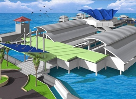 Resto Apung Muara Angke Menyerupai Ikan Pari, Tampung 500 Pengunjung ...