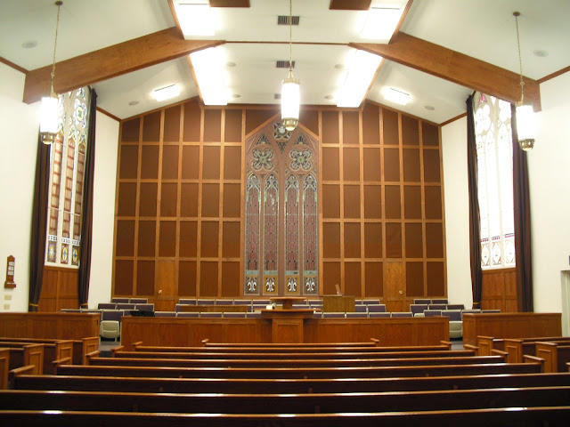 Historic LDS Architecture: Coalville Stake Center: Interior