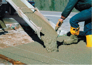 Workability of concrete test