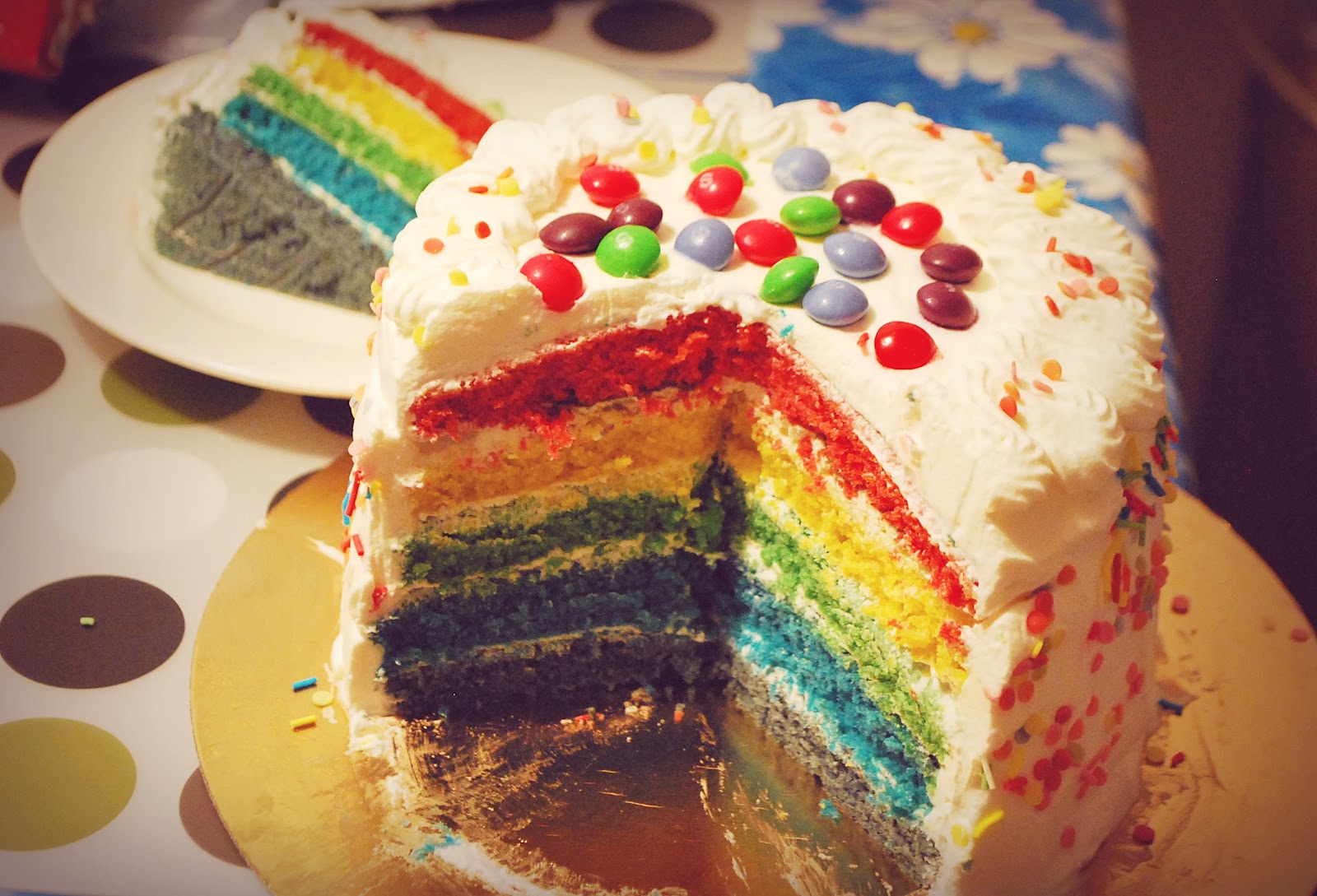 Hedonism Culinar: Rainbow Cake / Tort curcubeu