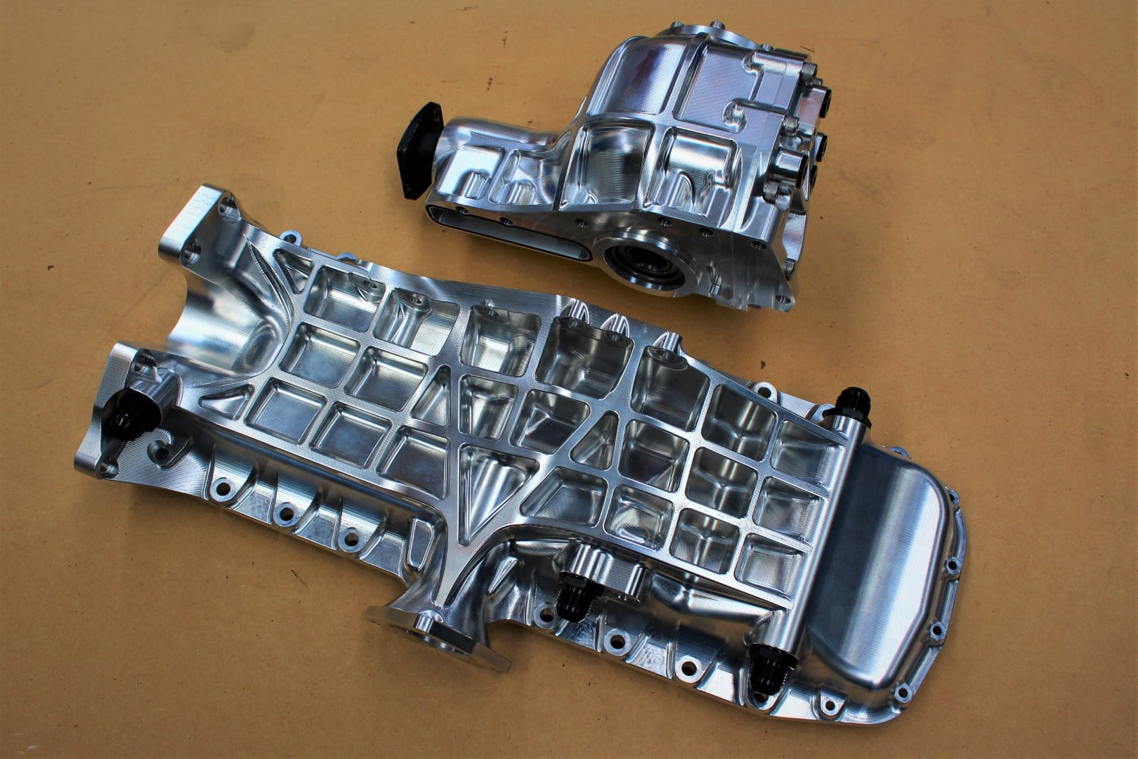 Billet RB26dett 4wd Dry Sump Oil Pan - Nissan Skyline GT-R s and GTR ...