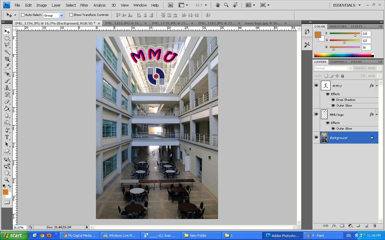♥ My World, Your World ♥: FIrst part -- E-wallpaper of MMU FOM Open Day