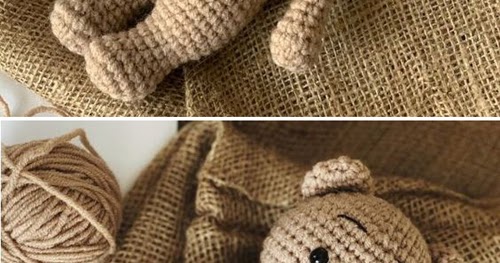 Beautiful Skills - Crochet Knitting Quilting : Bear Simon - Free Pattern