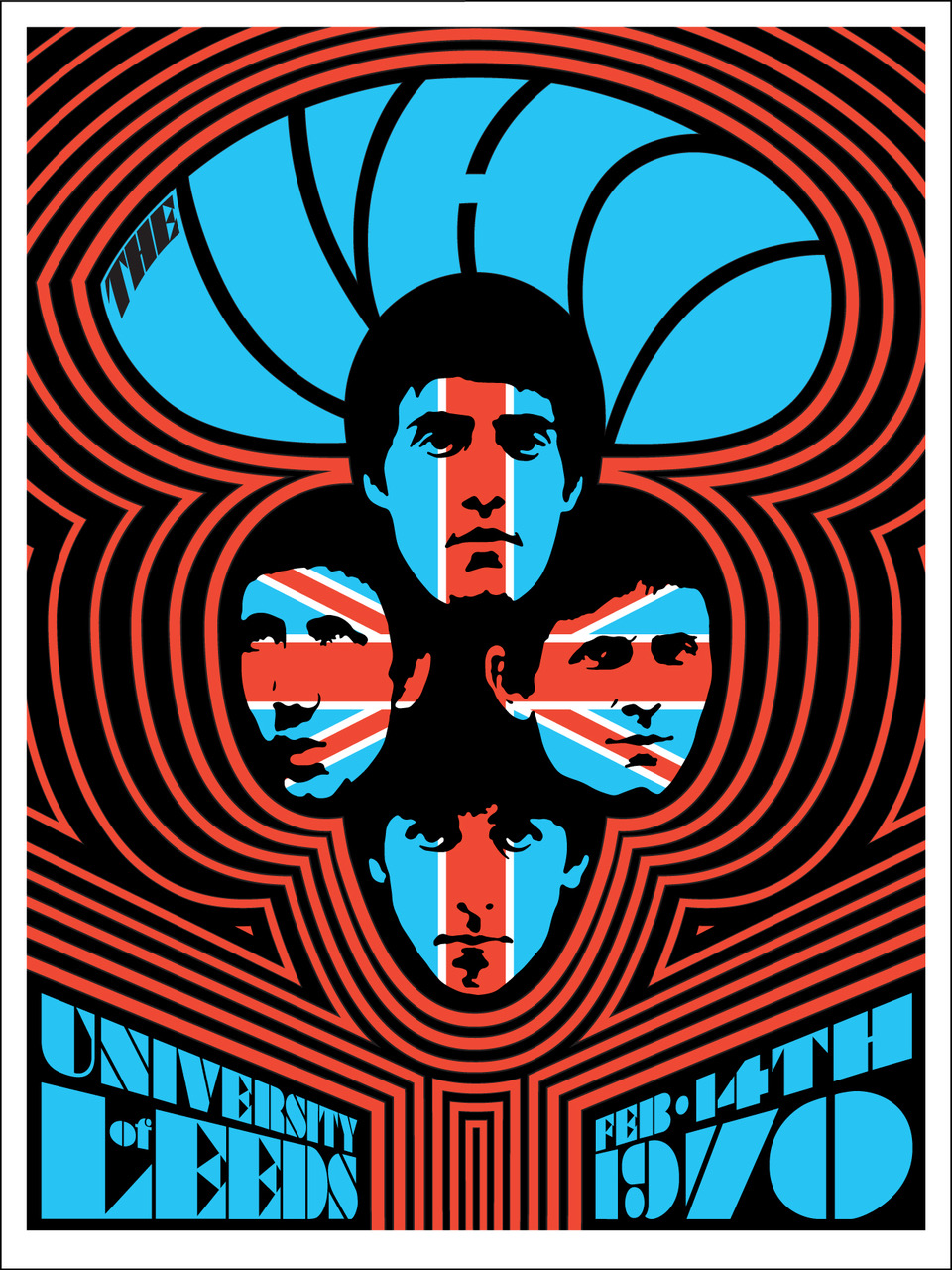 INSIDE THE ROCK POSTER FRAME BLOG: The Who Live at Leeds 1970 Print by ...
