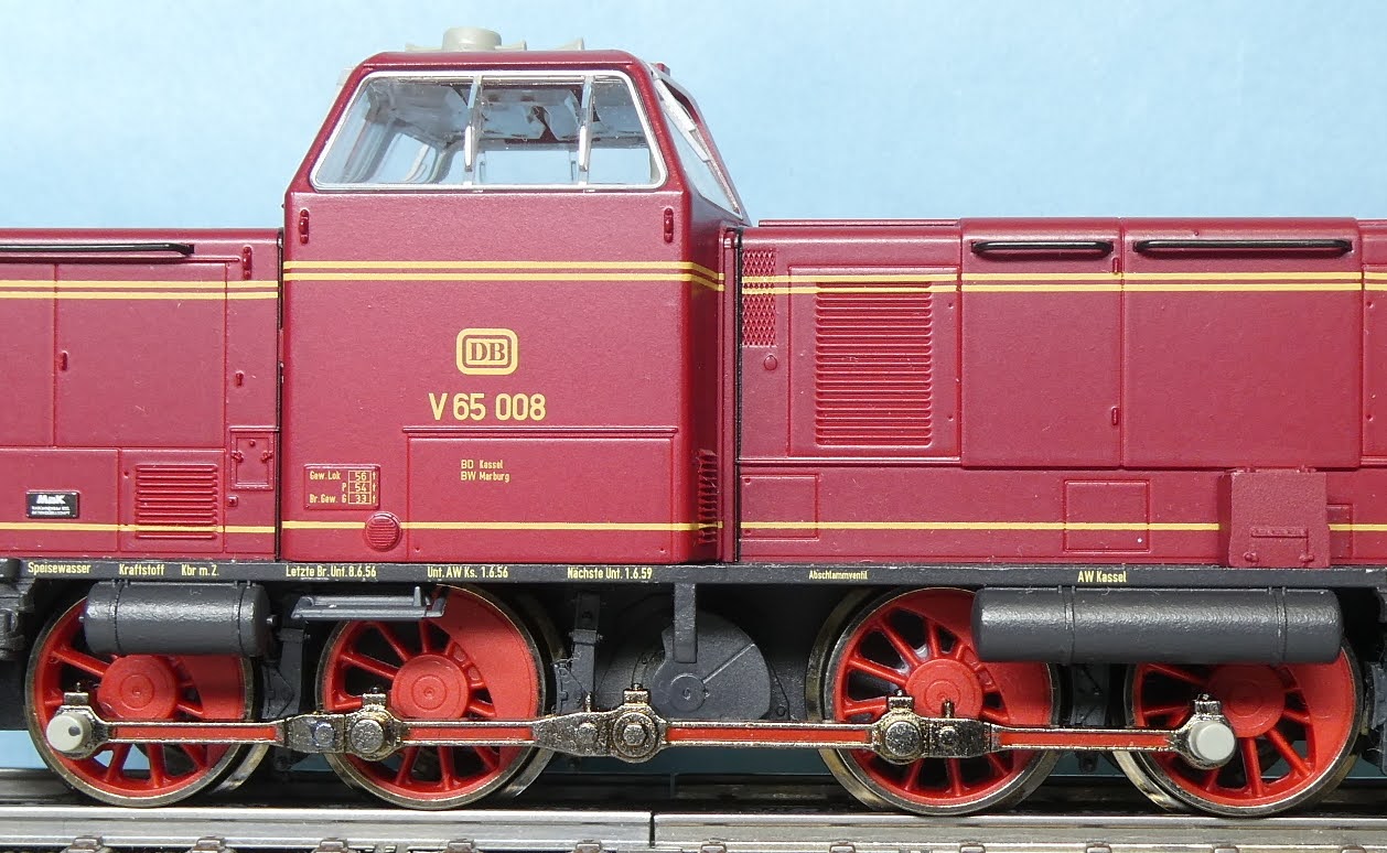 西ドイツ国鉄 DB 支線用ディーゼル機関車 V 65 008 (ROCO 63940)