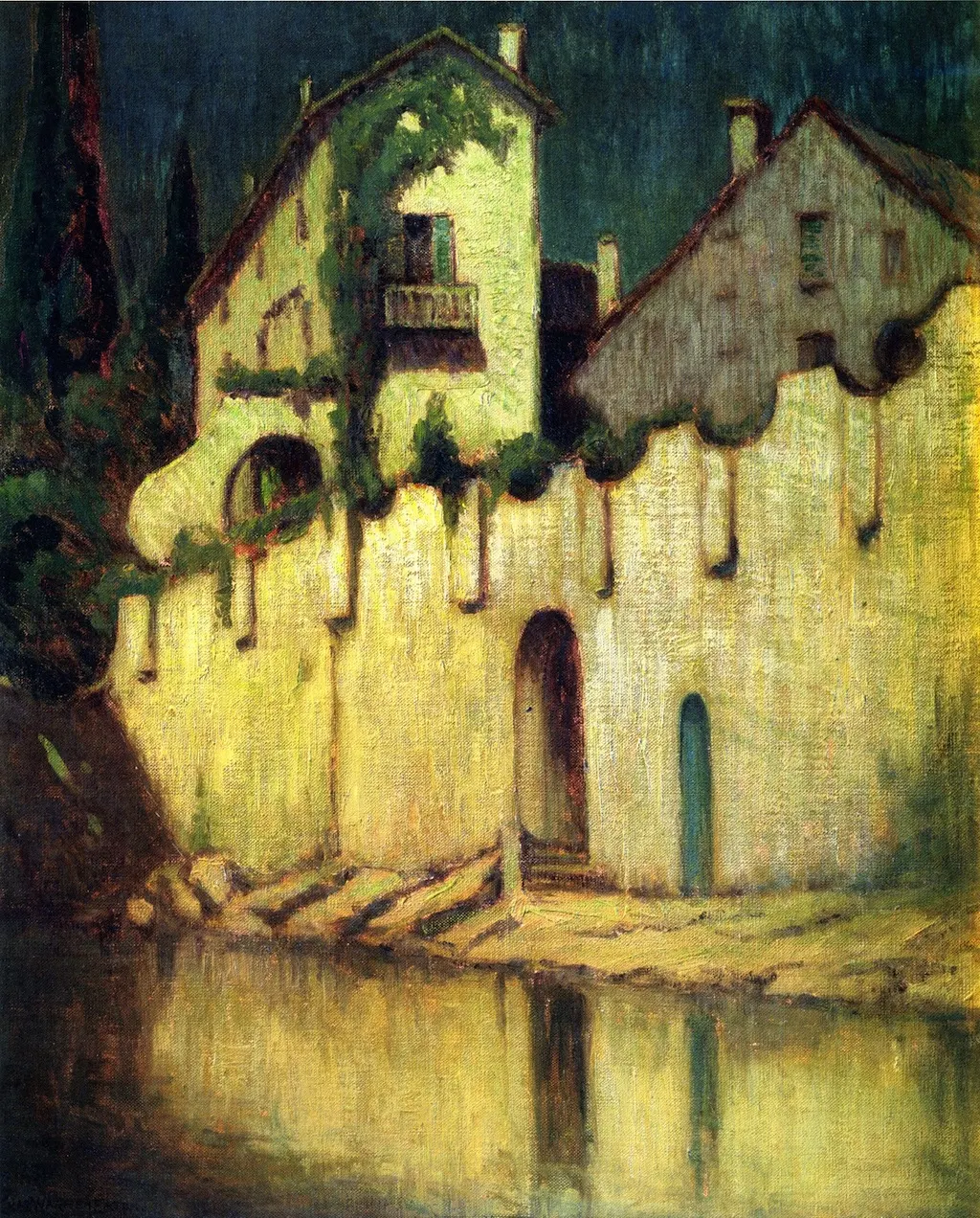 Charles Warren Eaton | Tonalist landscapes painter | Tutt'Art ...