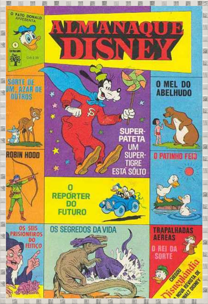 CAPAS DE GIBI COVERS COMICS-ALMANAQUE DISNEY 01