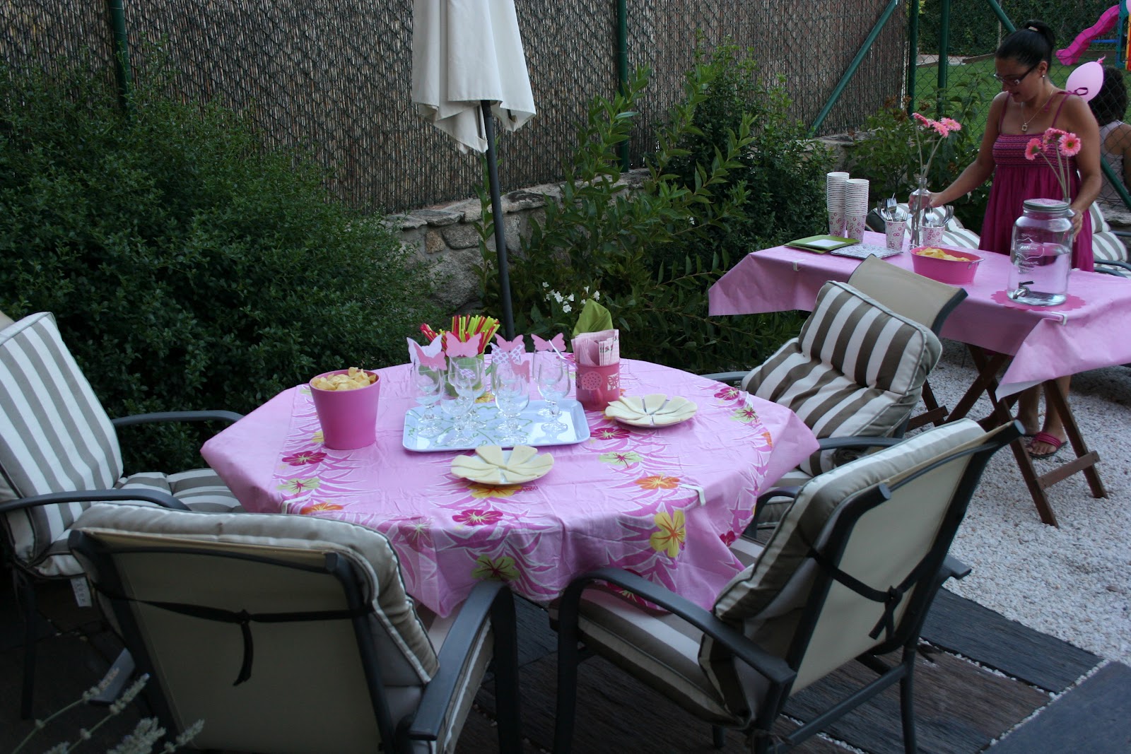 miriam hecho a mano: SUPER FIESTA ROSA O LO QUE ES LO MISMO MI PINK PARTY