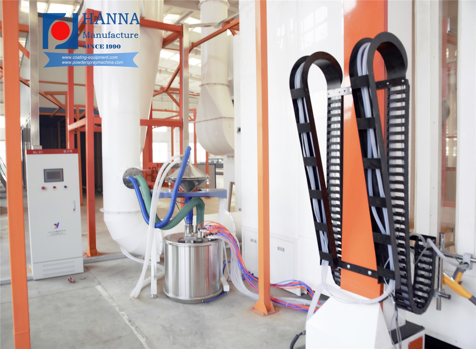 easy coat powder coating system