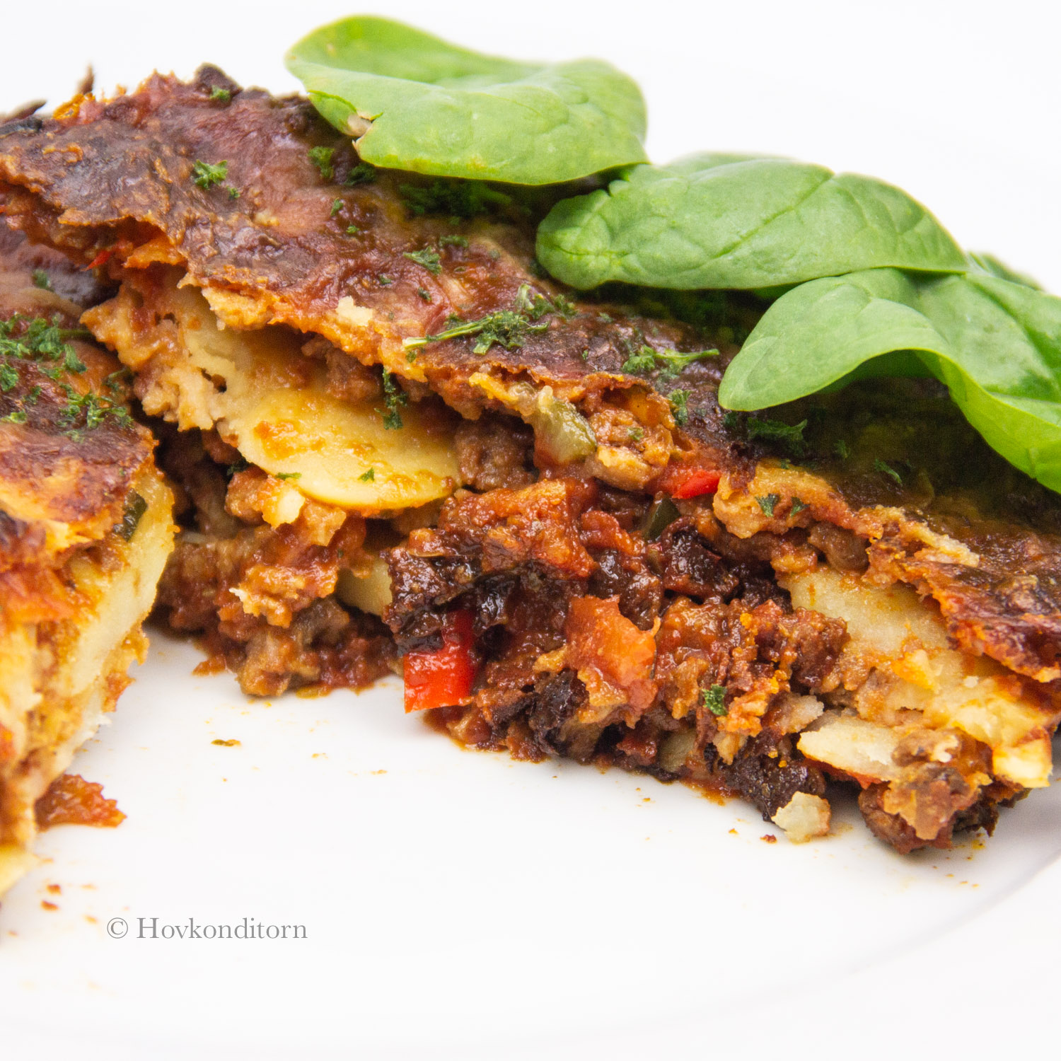 Potato Minced Meat Casserole