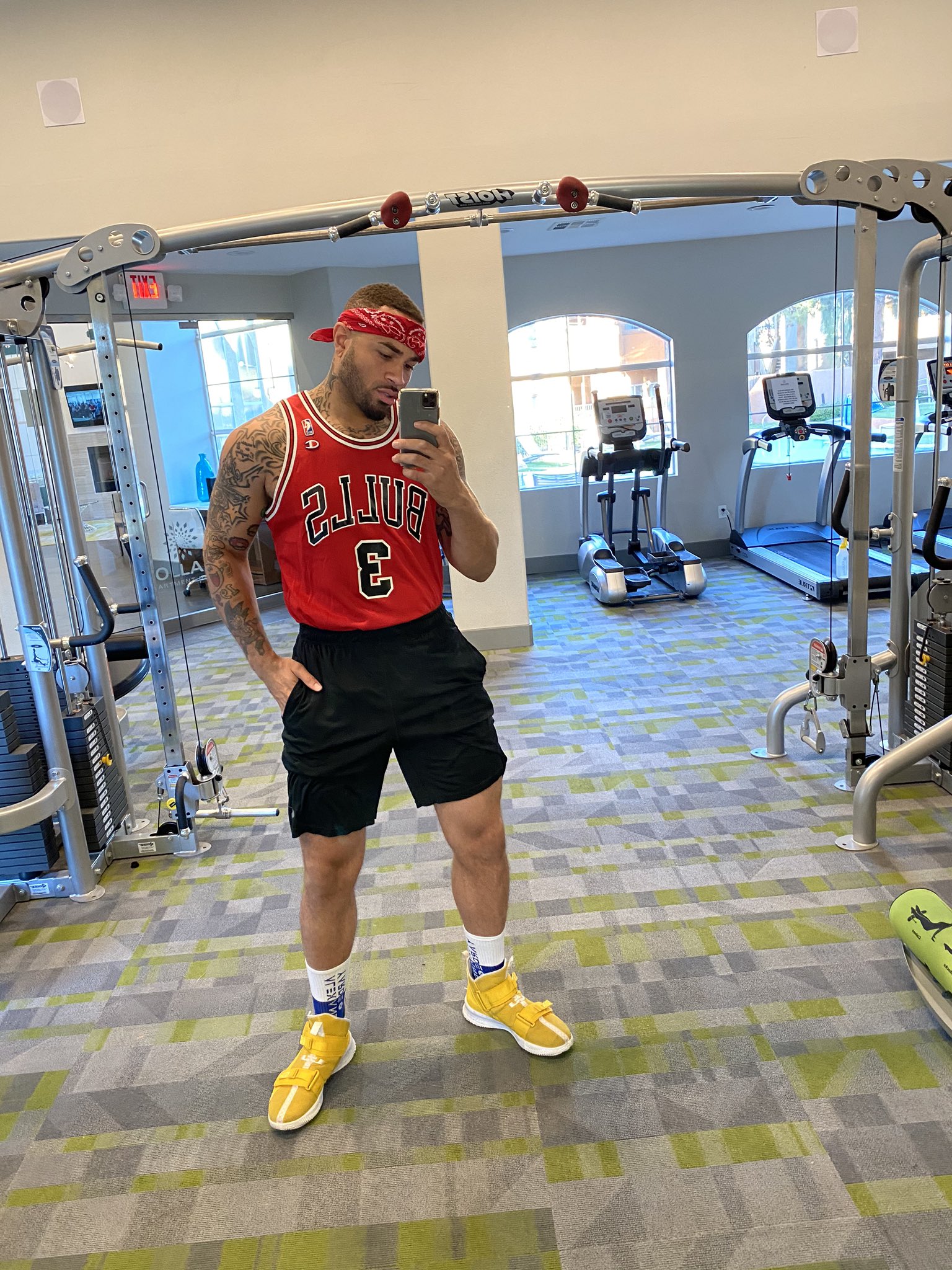 Gym Fitness Workout Grandy Glaze Likes To Workout At The Gym To Keep Fit