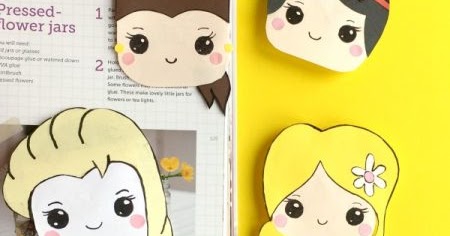Disney Princess Bookmarks // DIY