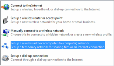 Establish Wireless Home Network in Windows 7 and Vista Without Router ...