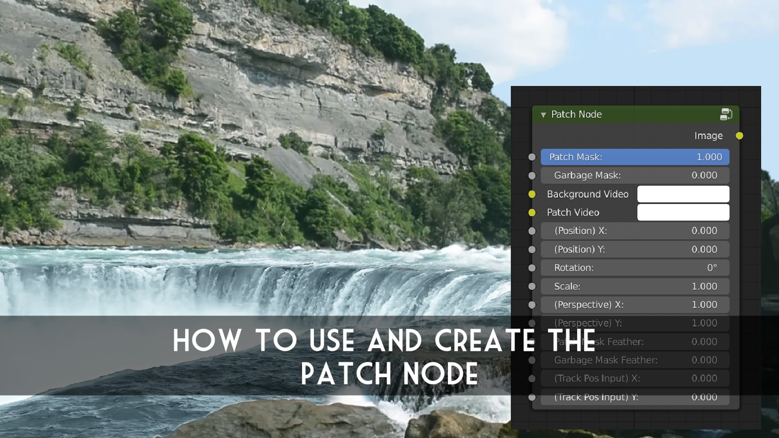 Darkfall : Patch Node in Blender 2.8