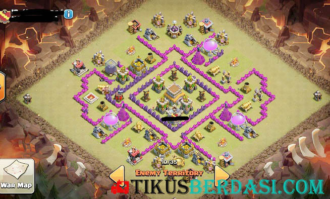Strategi Terbaik Cara Menyusun Base TH 8 Terkuat