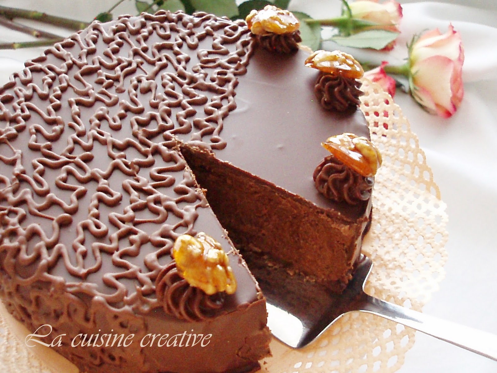 La cuisine creative: Cokoladna parfe tortica