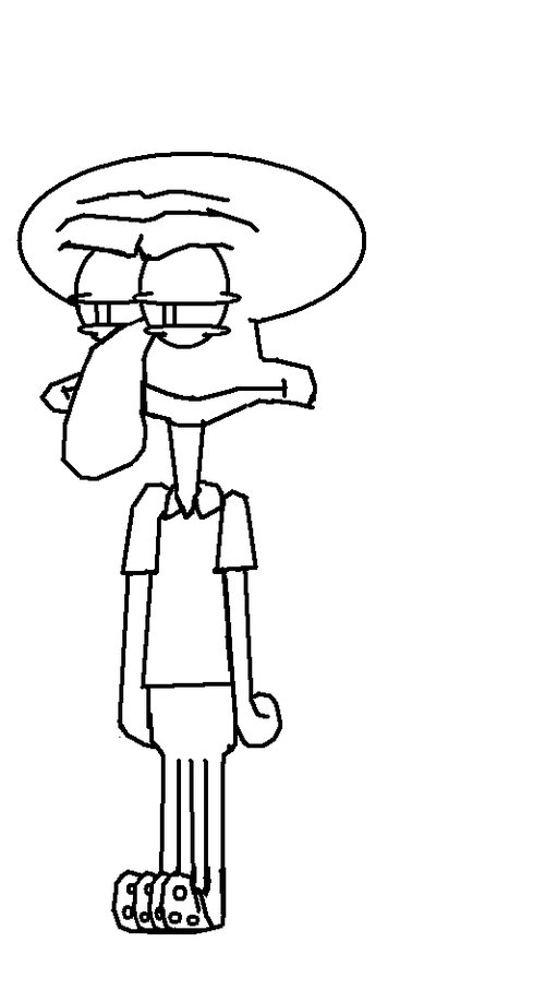 24 Squidward Coloring Pages Free Coloring Pages