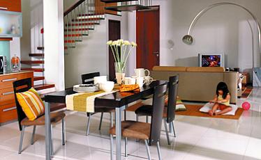 make a Dining room in the Cramped Space | Home Idea's