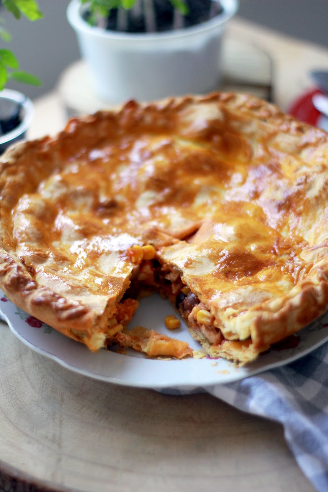 Empada Gigante de Frango e Milho | Reservatório de Sensações