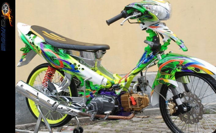 3 Konsep Modifikasi Motor Yamaha Jupiter Z ( racing Look, Drag, Road ...