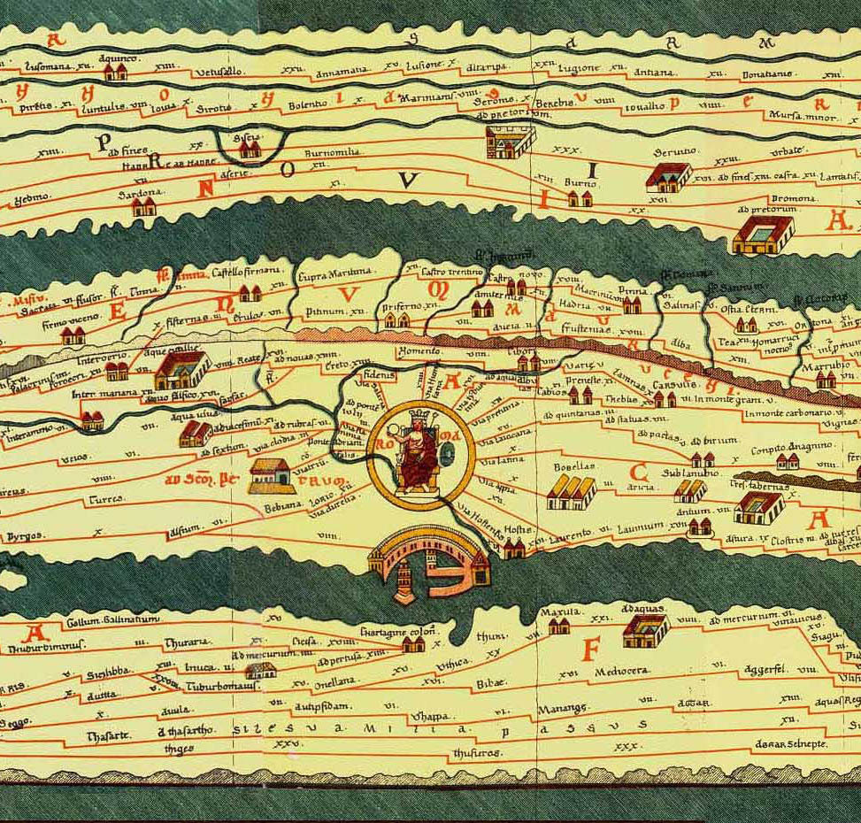 Ancient World Maps: World Map 4th Century