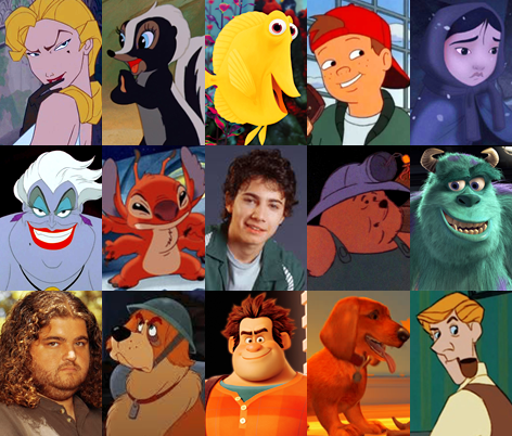 Nombres de los personajes de Disney - Imagui
