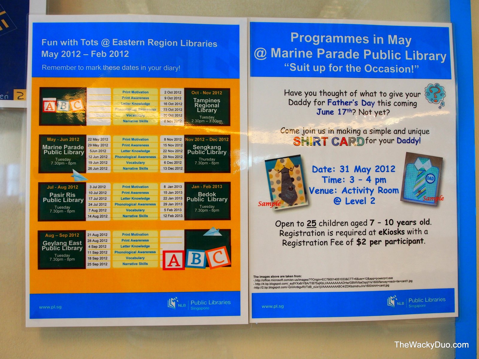 Marine Parade Public Library Review - TheWackyDuo.com - Singapore ...