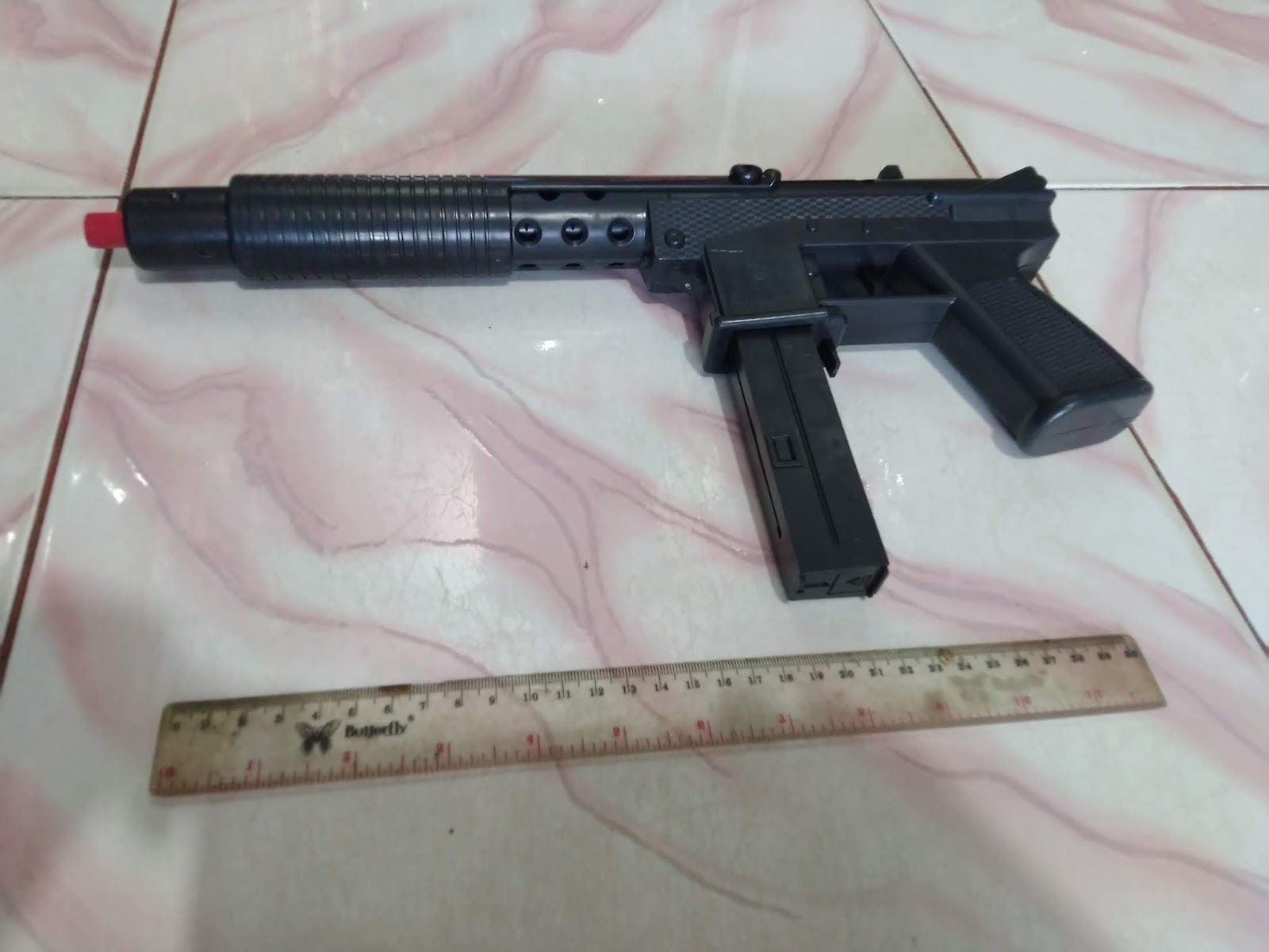 Tembakan Mainan Airsoftgun M306 - BangIzalToy.Com