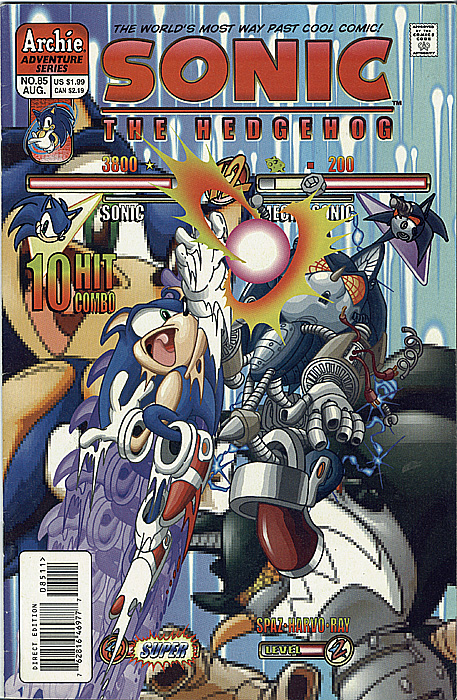 Hedgehogs Can't Swim: THE 2000 SONIC THE HEDGEHOG COMIC BEST/WORST LIST!