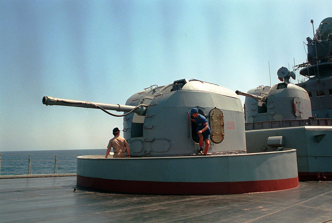 152mm artillery guns for the Russian Navy