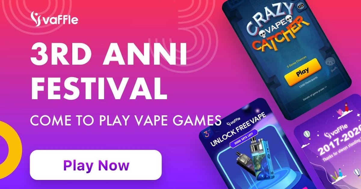 Vaffle 3rd Anniversary.