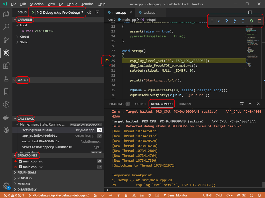 Introduction to ESP32 Debugging ~ Dror Gluska
