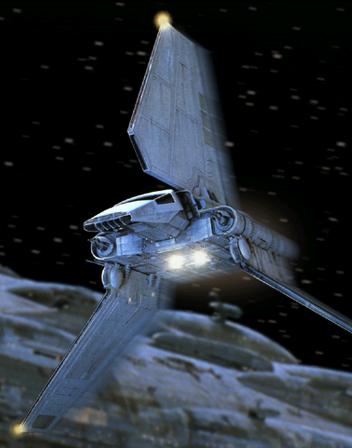 Shuttle Tyderium Mini Paper Model (Papercraft) ~ PaperCRAFTkone