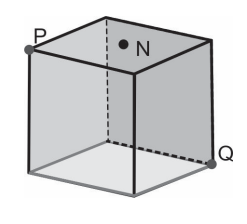 (UFPR 2021) Considere o cubo de aresta 2 cm na figura ao lado, em que ...