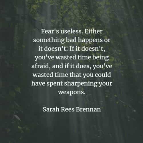 81 Fear quotes to help you deal with that negative emotion