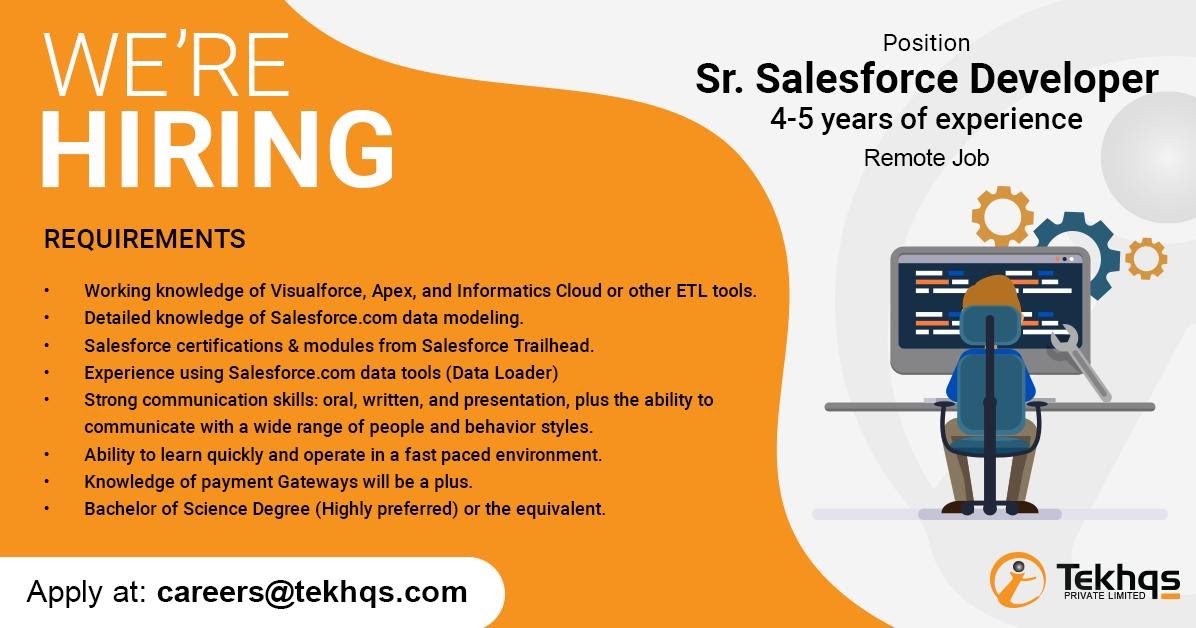 Job Makers | Search Latest Jobs in Pakistan: Senior Salesforce ...