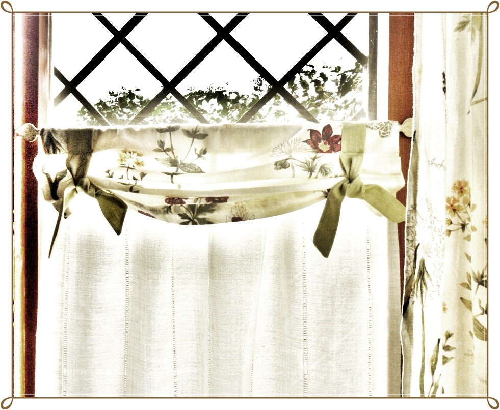 lecosemeravigliose Shabby e country chic passions: tende soggiorno ...