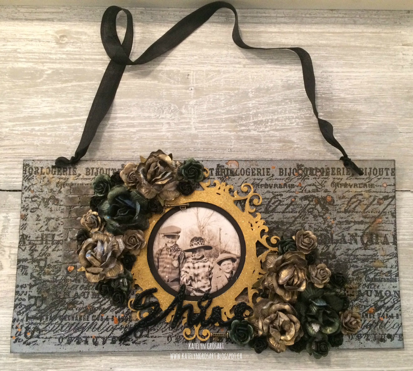 A Creative Journey: Mixed Media Wall Hanging Class and Scrapbook Layout ...