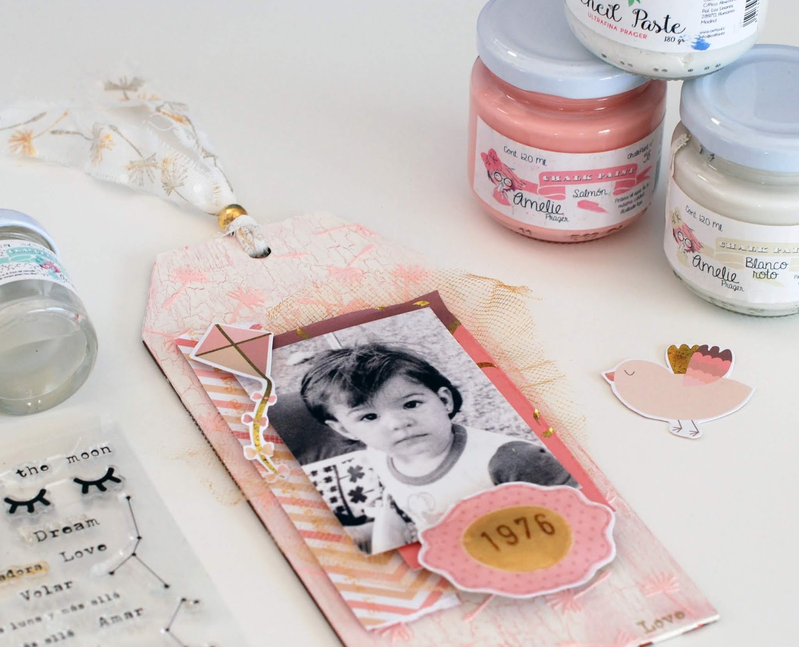 MI♥SCRAP♥LAB: VIDEO TUTORIAL: ¿CUÁNTAS TÉCNICAS CABEN EN UN TAG?