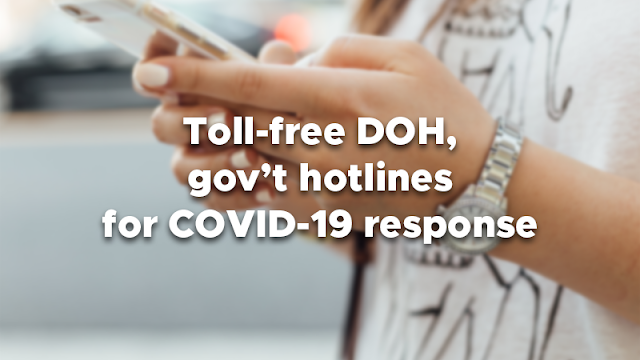 Toll-free DOH, gov't hotlines for COVID-19 response | PinoyTechSaga