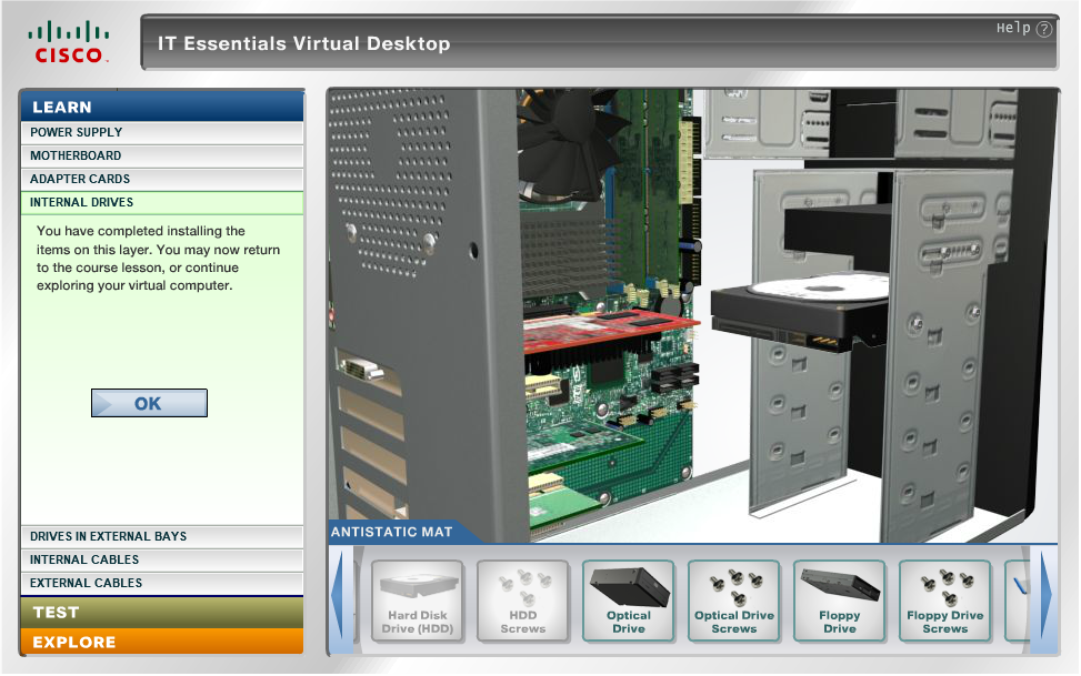 Cara Merakit Komputer Melalui Aplikasi Cisco IT Essentials Virtual ...